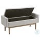 Briarson Beige And Brown Storage Bench | HomeGalleryStores.com | A3000247