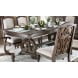 Arcadia Rustic Natural Tone Extendable Rectangular Dining Table from ...