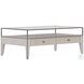 Mezzanine Dove Gray Rectangular Cocktail Table From ART | Coleman Furniture