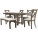 Moriville Grayish Brown Extendable Rectangular Dining Table ...