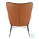 Izzy Camel Lounge Chair And Ottoman Set | HomeGalleryStores.com | C2 ...