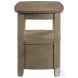 Primo III Light Stain Chairside Table | HomeGalleryStores.com | 066-916
