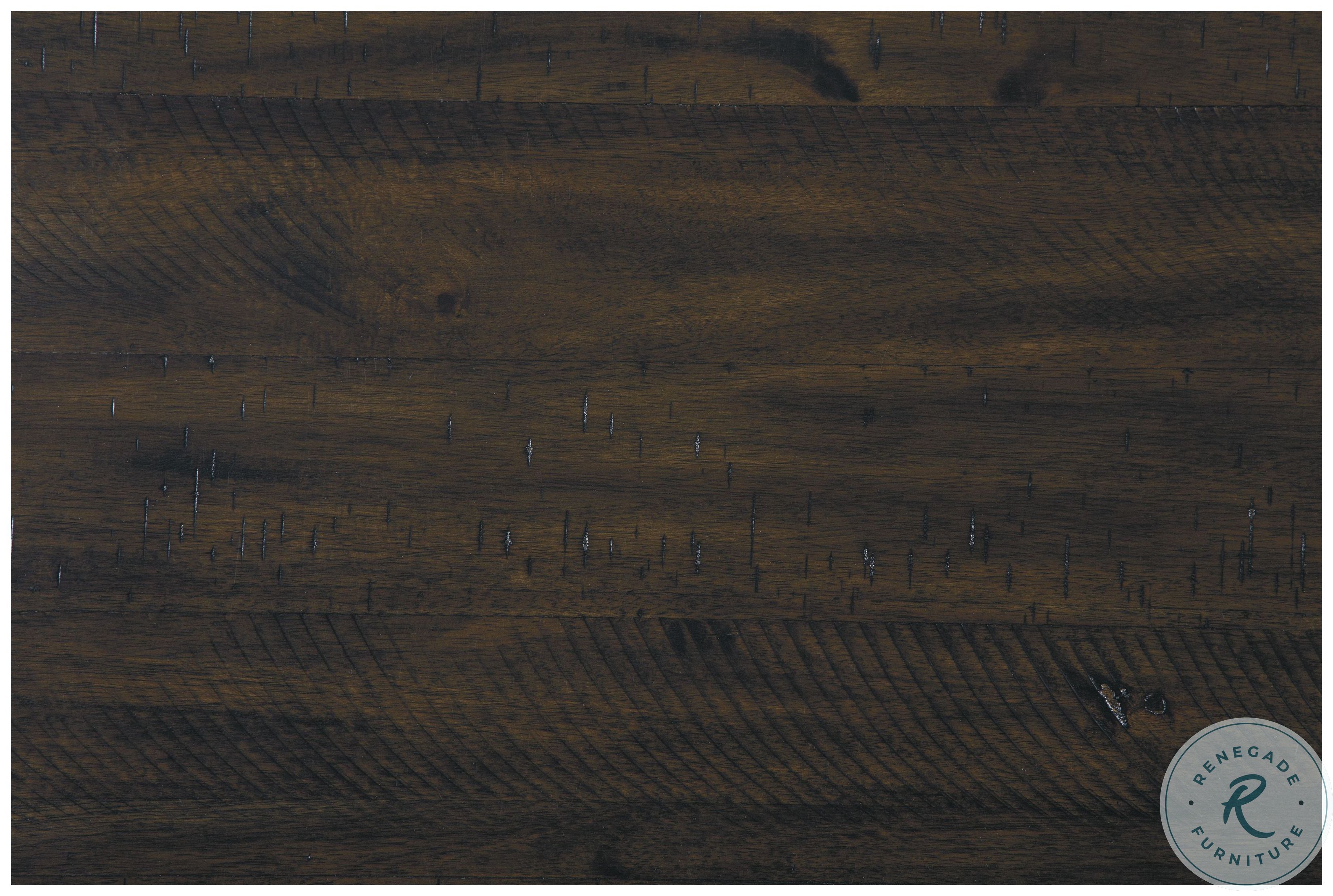 Rokane Brown 7 Piece Dining Room Set | HomeGalleryStores.com | D397-425