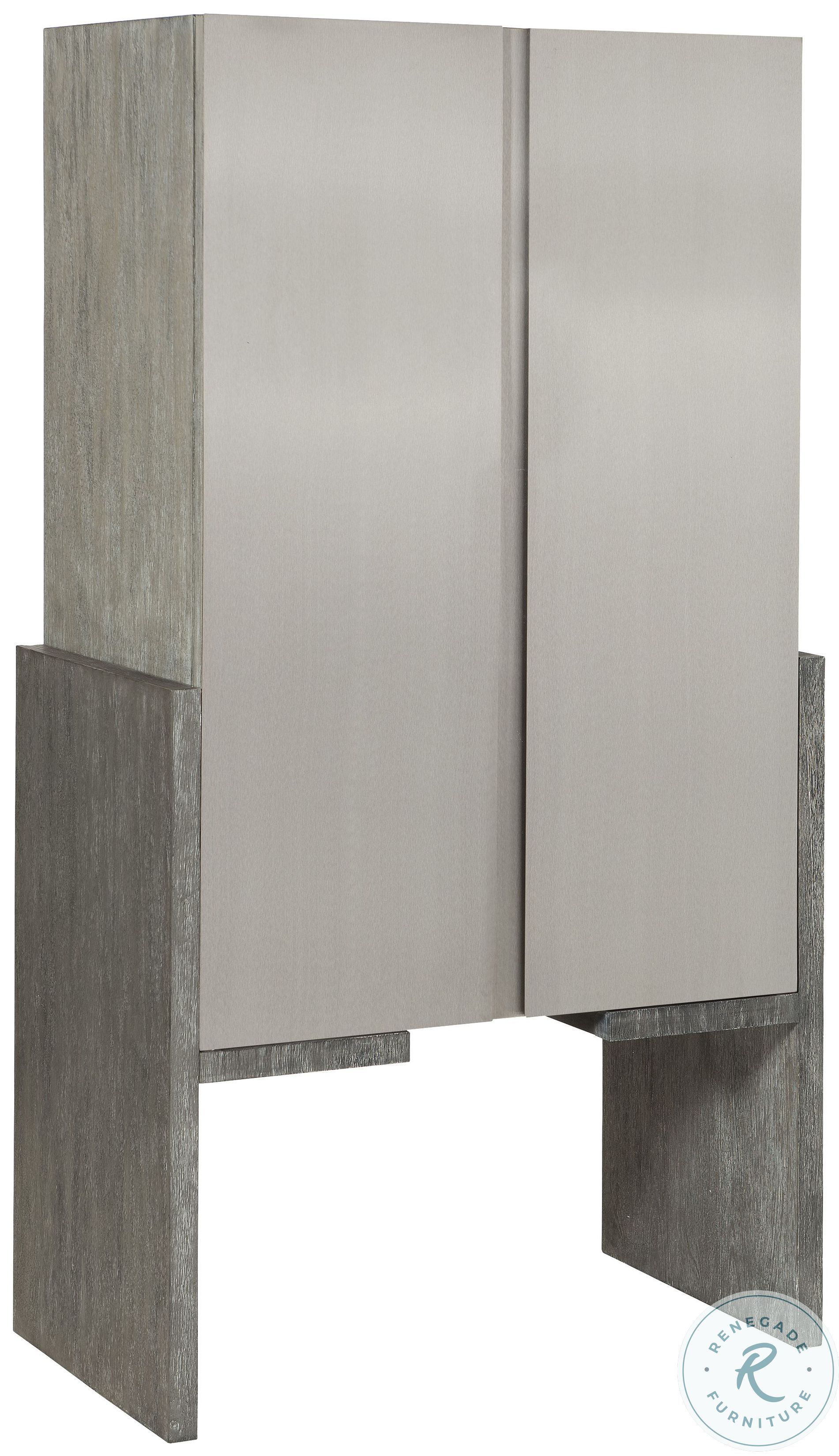 Foundations Dark Shale And Light Shale Bar Cabinet From Bernhardt ...