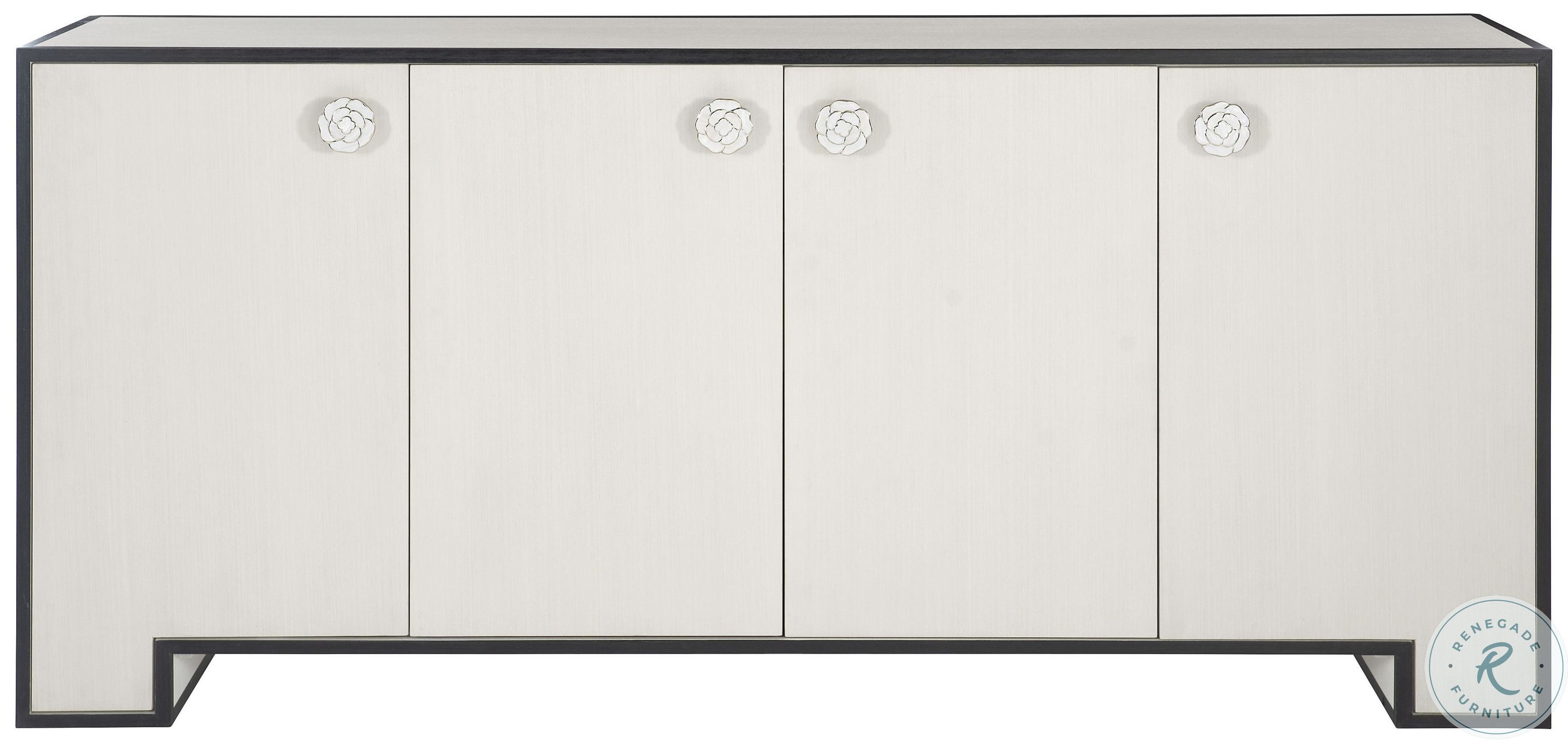 Silhouette Black And White Buffet | HomeGalleryStores.com | 307134
