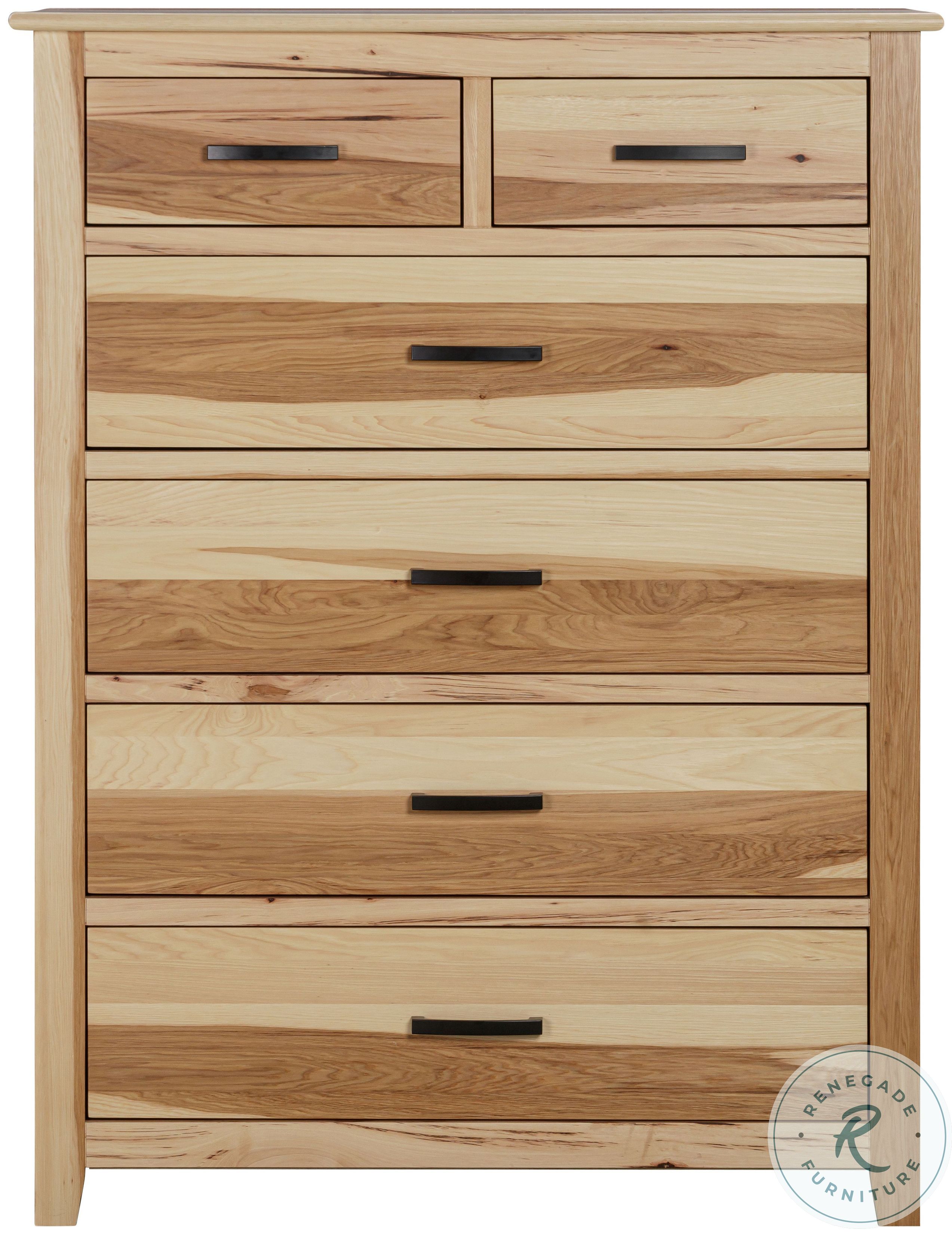 Gallagher Natural Hickory Storage Platform Bedroom Set from A-America ...