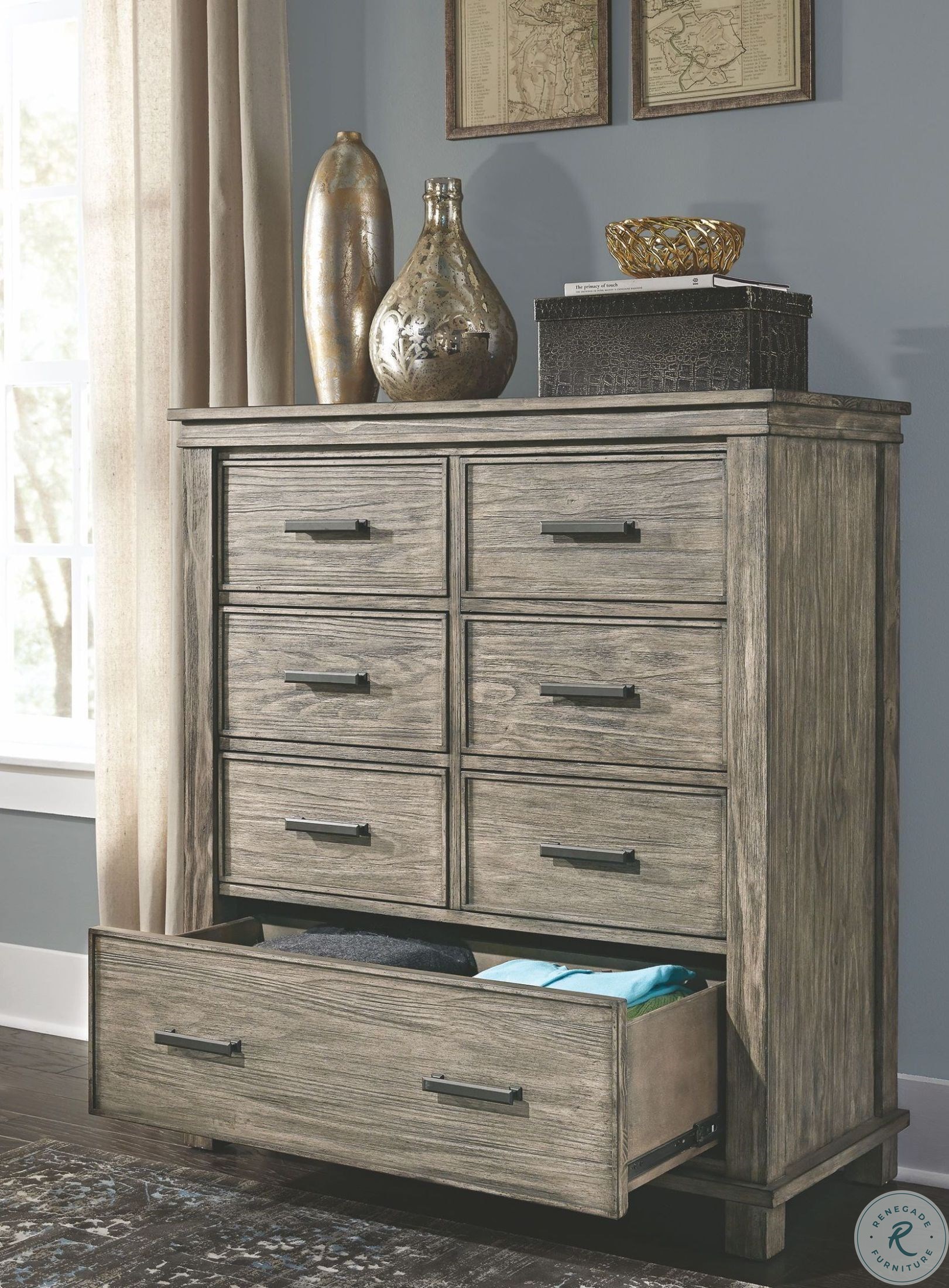 Glacier Point Greystone Chest | HomeGalleryStores.com | GLPGR5600
