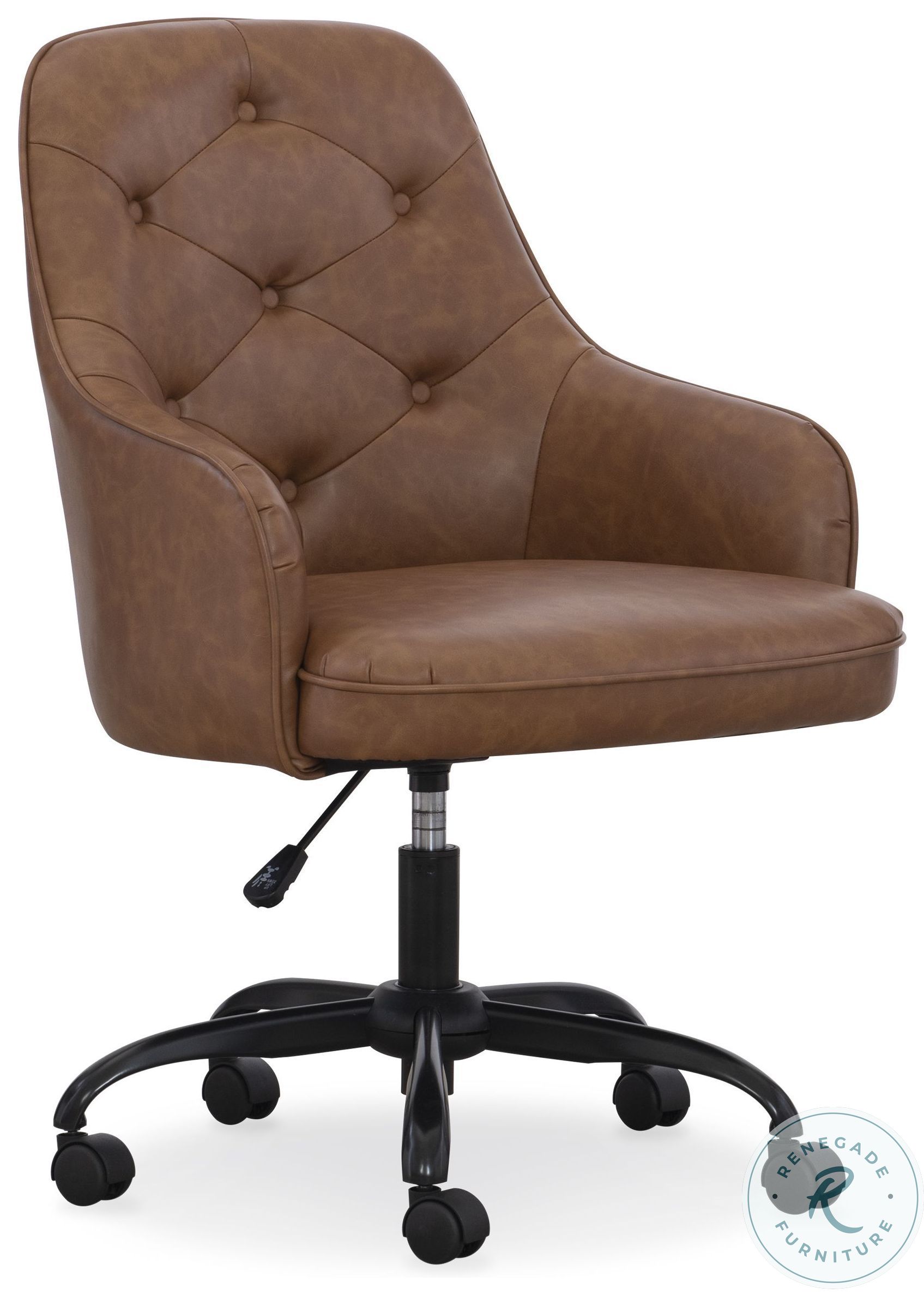 Sawyer Cognac Tufted Task Chair From Legacy Classic | Coleman Furniture