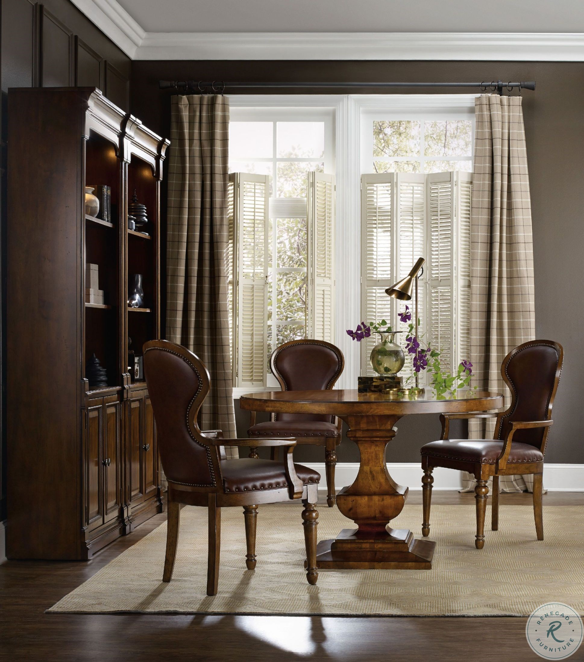 Tynecastle Brown Bunching Bookcase | HomeGalleryStores.com | 5323-10446