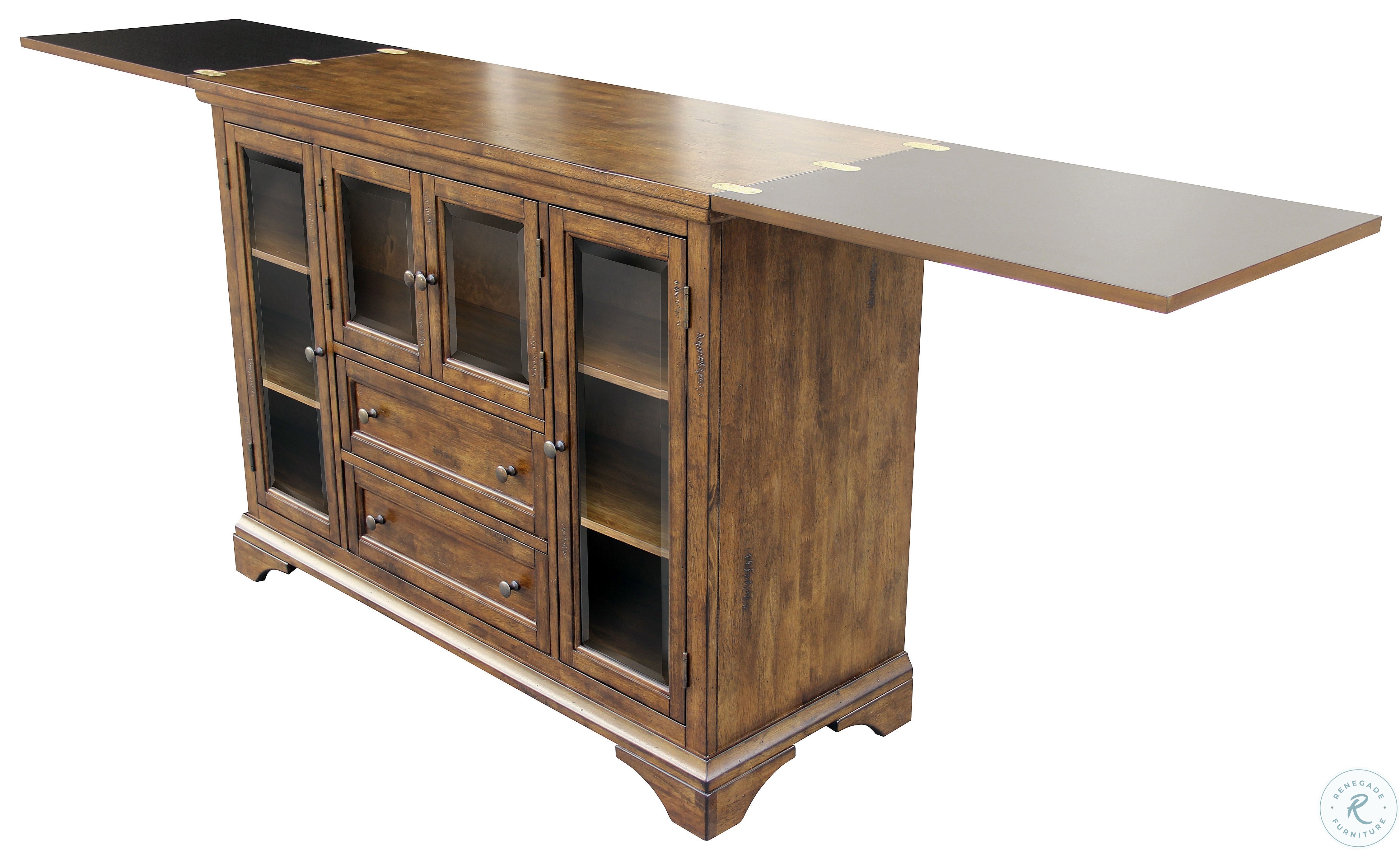 Mariposa Rustic Whiskey Flip-Top Server | HomeGalleryStores.com | MRPRW9010