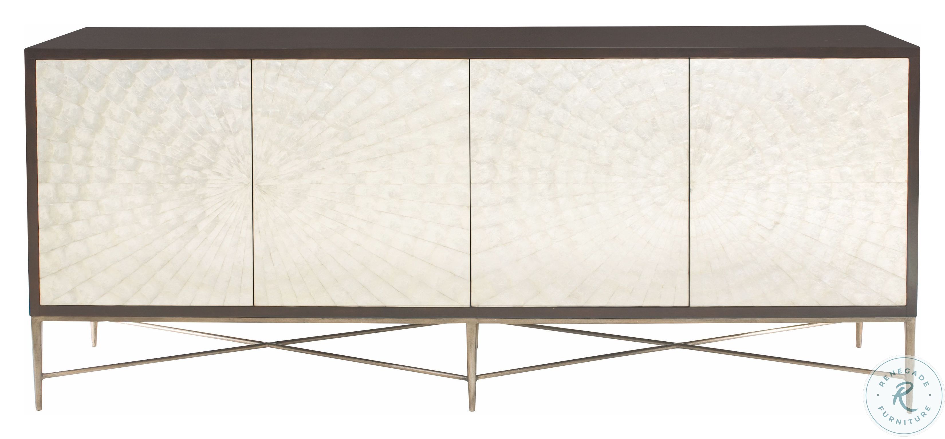Interiors Casegoods Espresso Natural And Bronze Adagio Buffet ...