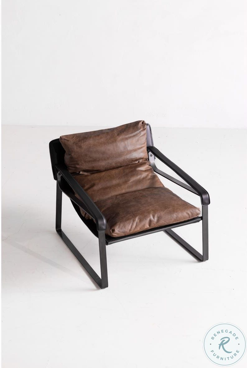 Connor Cappuccino Leather Club Chair | HomeGalleryStores.com | PK-1044-14