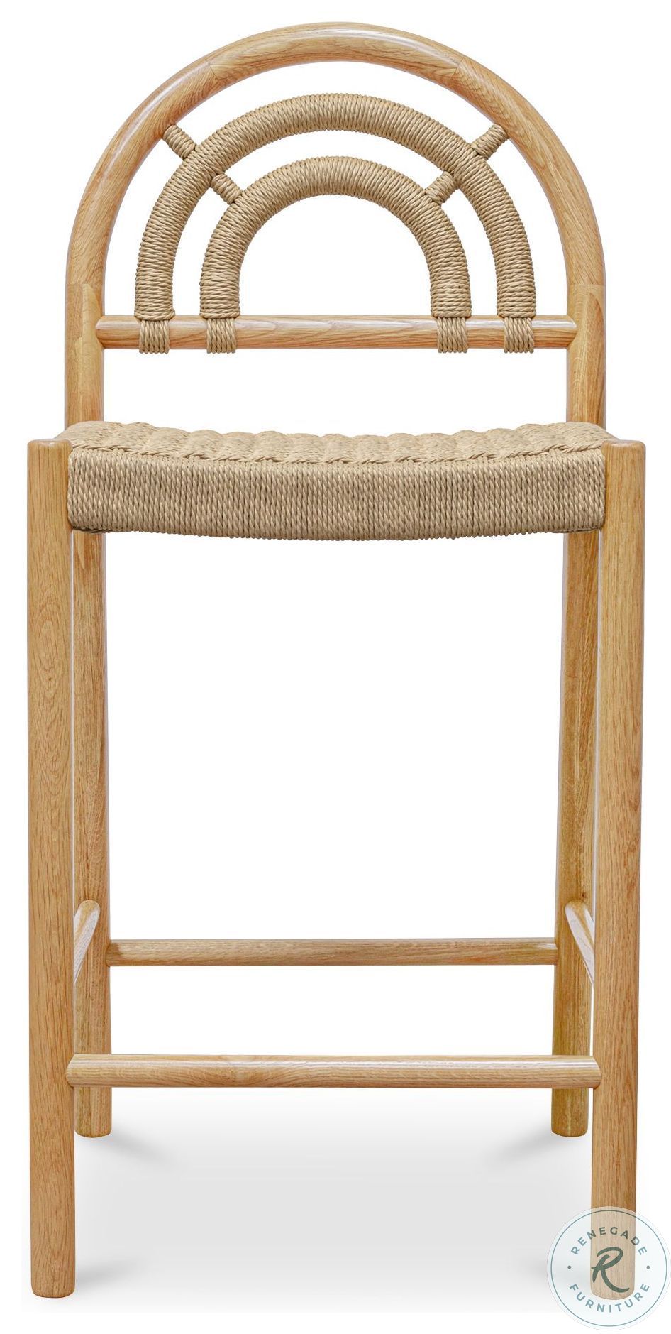 Avery Natural Counter Height Stool From Moes Home | Coleman Furniture