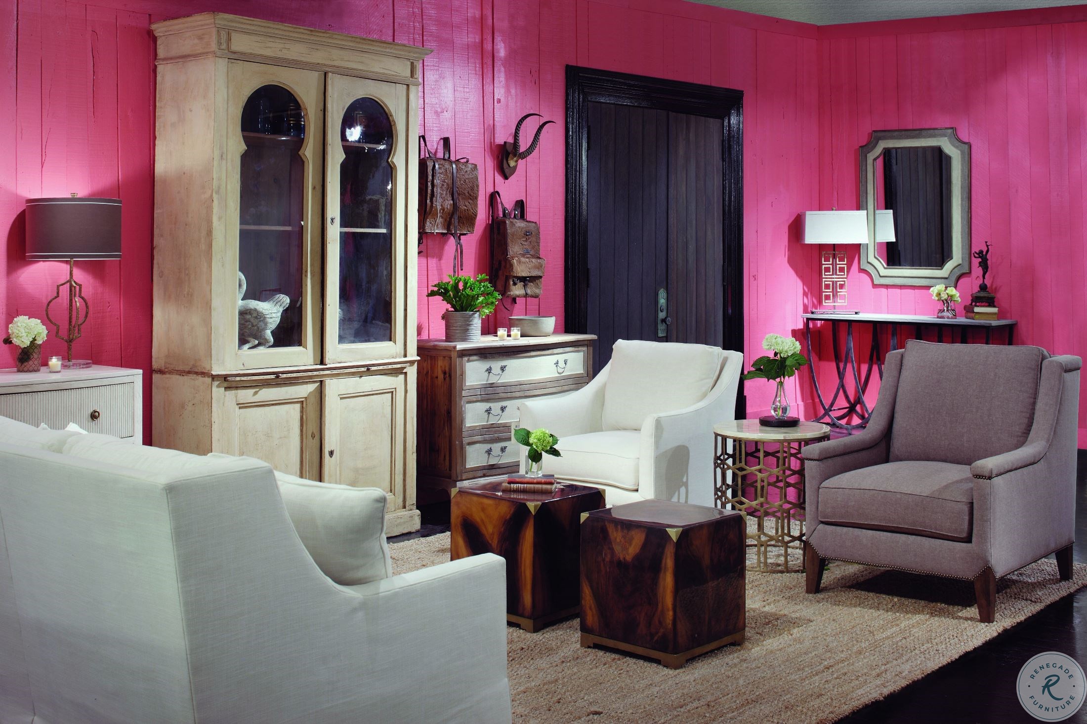 Yardley Faux Shagreen Rectangular Mirror | HomeGalleryStores.com | SCH ...