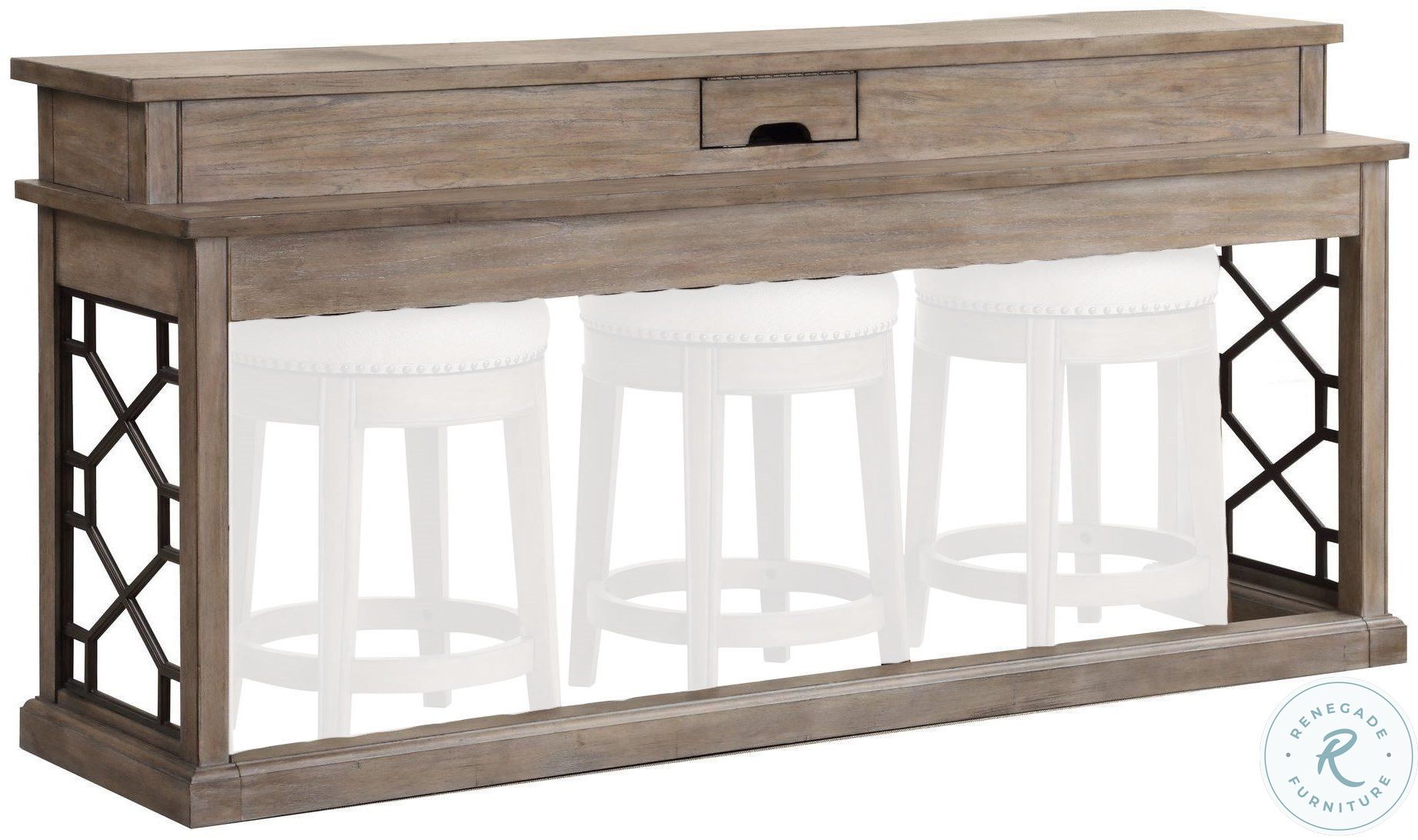 Sundance Sandstone Everywhere Console Bar Table | HomeGalleryStores.com ...