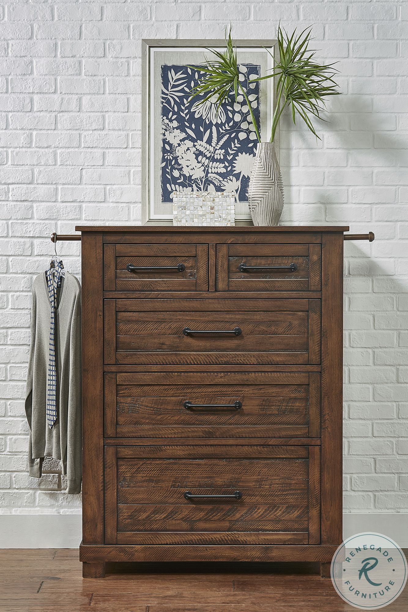 Sun Valley Rustic Timber Chest | HomeGalleryStores.com | SUVRT5600
