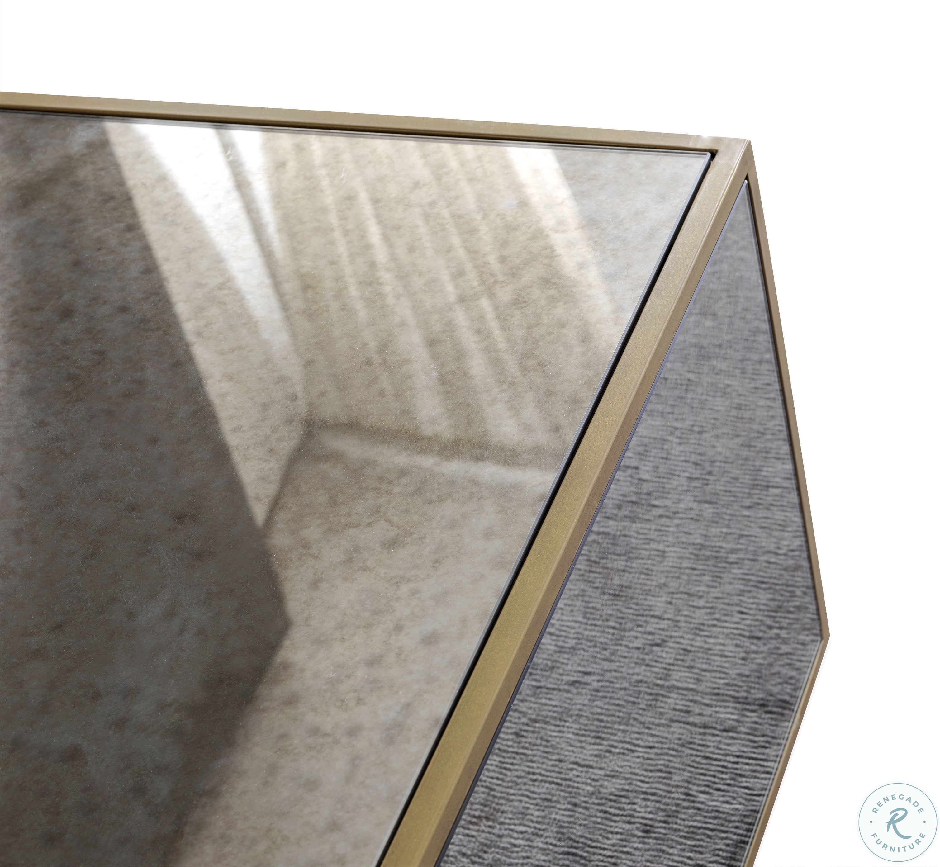 Lana Mirrored Coffee Table | HomeGalleryStores.com | OC3729