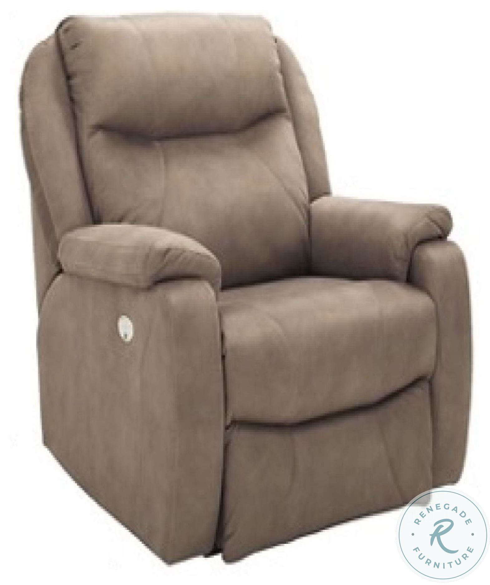 Hercules Amber Leather SoCozi Massage Big Man's Recliner From Southern ...