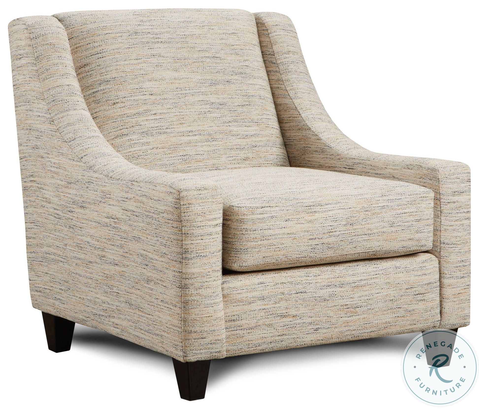 Dillist Multi Mica Recessed Arm Accent Chair From Southern Home ...